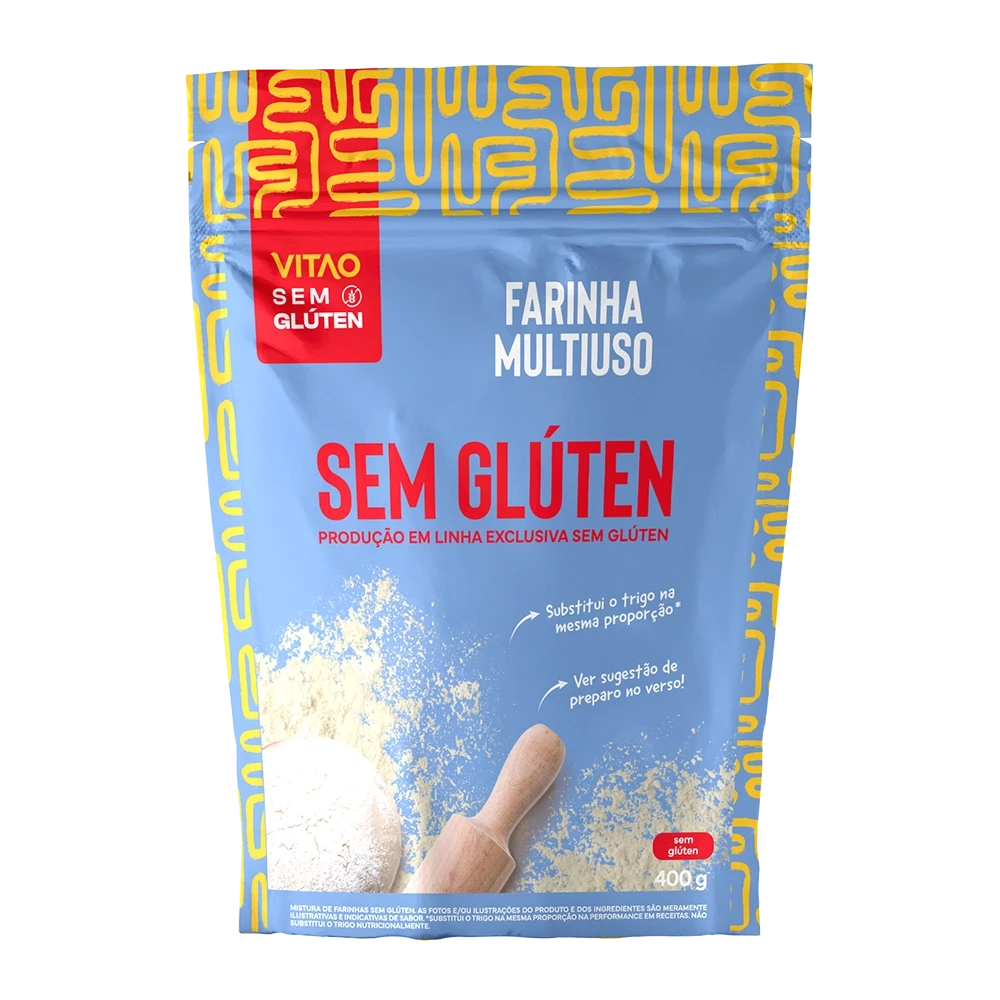 Farinha Multiuso Sem Glúten 400G