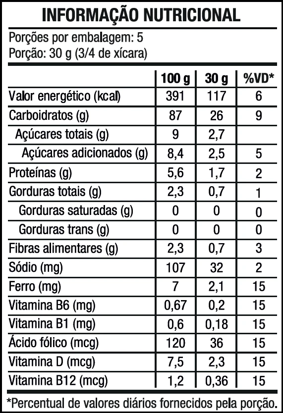 Cereal Corn Flakes Sem Glúten Disney 150G